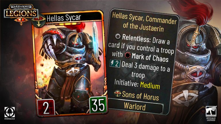 Hellas Sycar enters the battlefield in a new Battle Pass - Horus Heresy ...